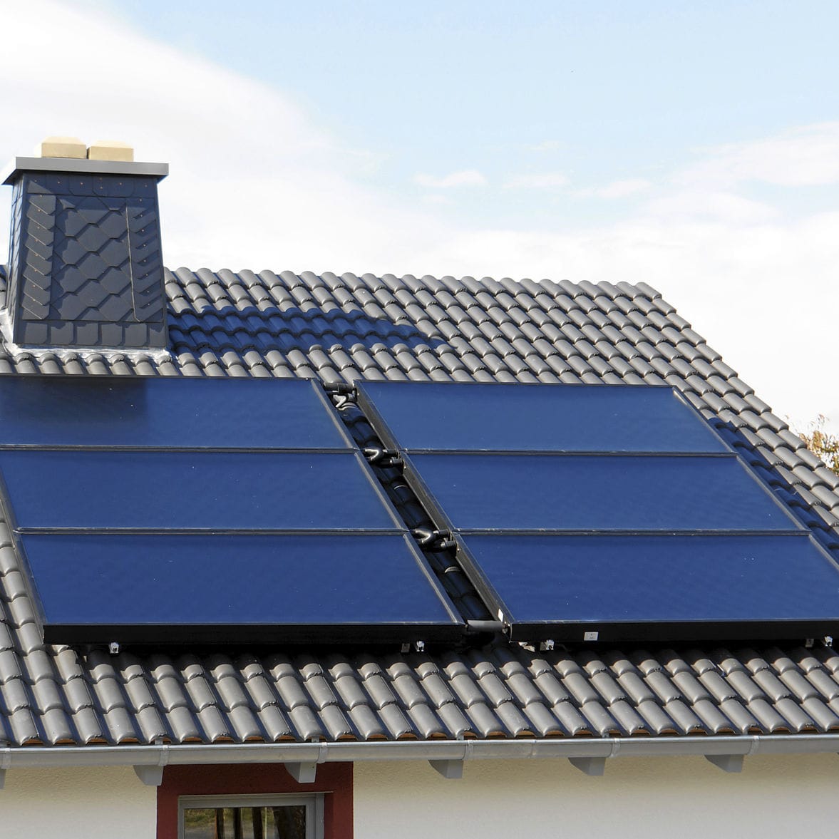 Flat thermal solar collector - EURO L20 AR - CONSOLAR - for water ...