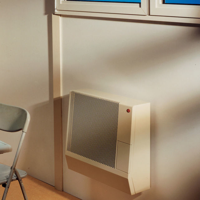 Gas convector - DRU - Art 3 - DRU - 3001 w...3500 w / contemporary / steel