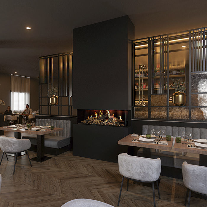 Electric fireplace - DRU - Virtuo 130-3 Evolve - DRU - built-in / free ...