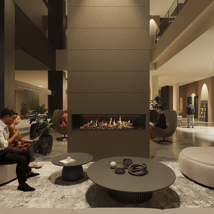 Electric fireplace - DRU - Virtuo 180 Evolve - DRU - built-in / free ...