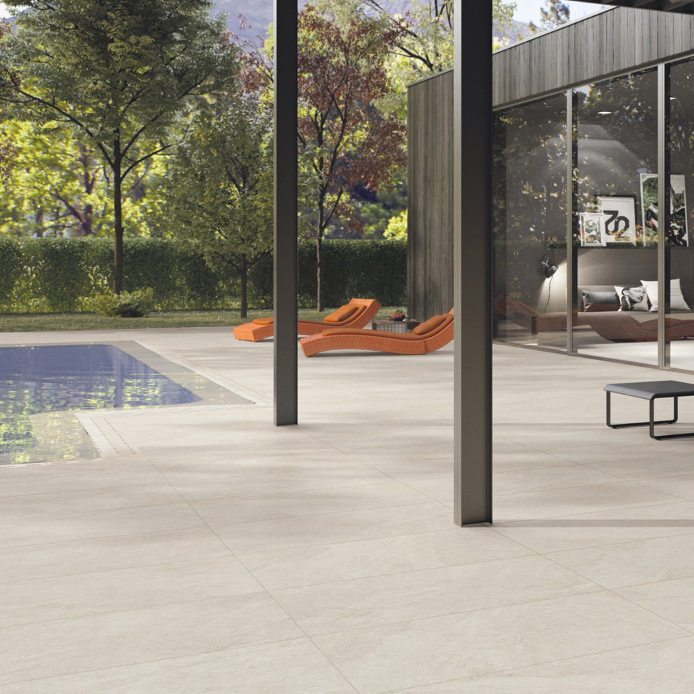 Porcelain stoneware tile - ECOSTONE - Century - polished / natural ...