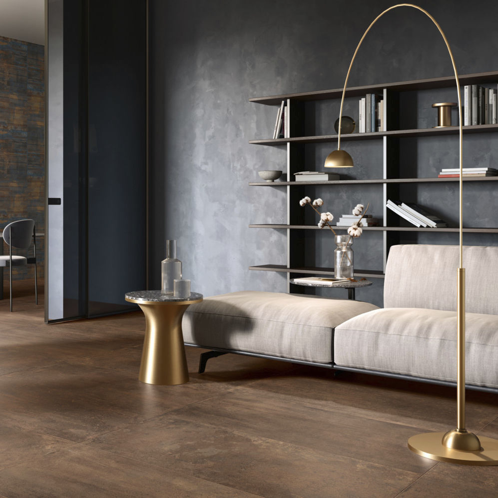 Porcelain stoneware tile - FUSION - Century - polished / natural finish ...