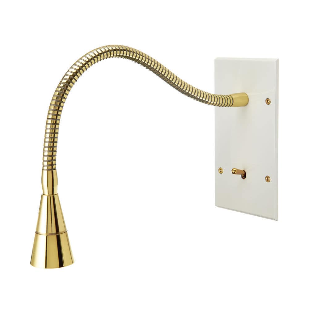 Contemporary wall light - Confidence - MOD ELEC - indoor / brass / fixed