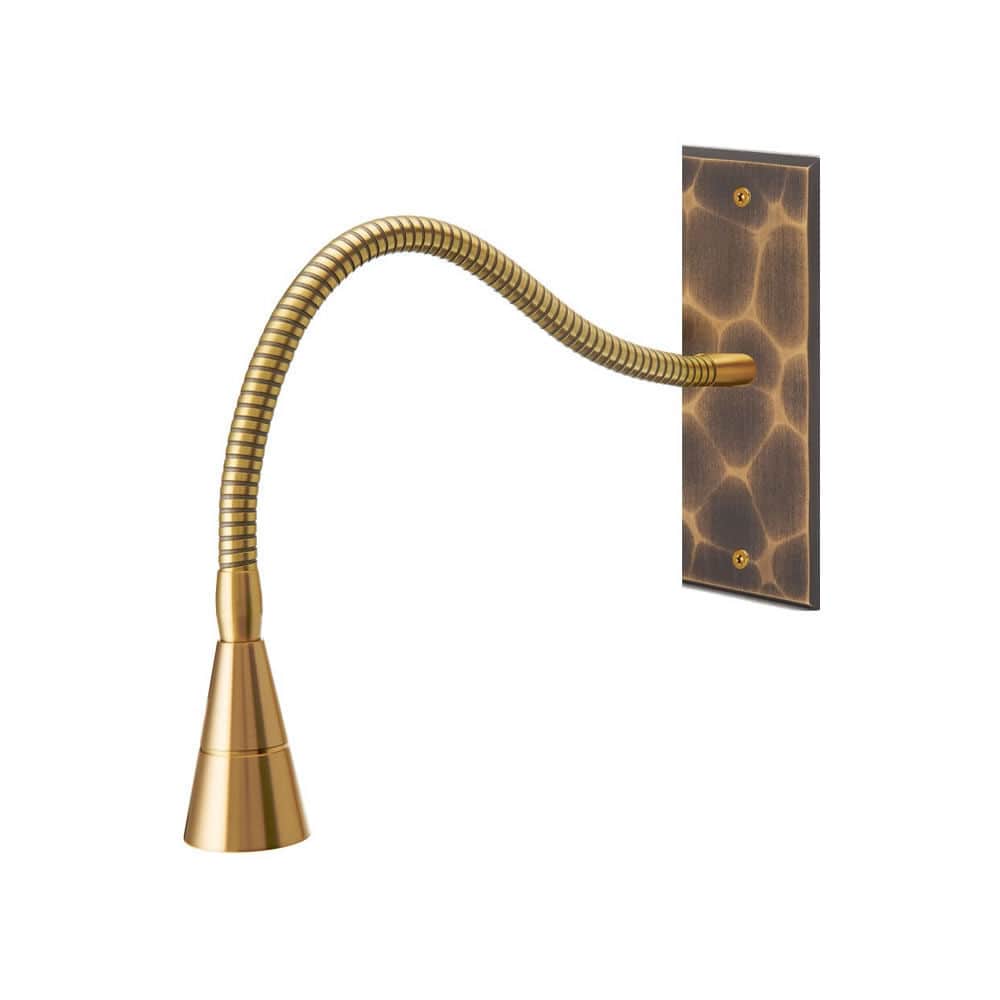 Contemporary wall light - Fascination - MOD ELEC - indoor / brass / fixed