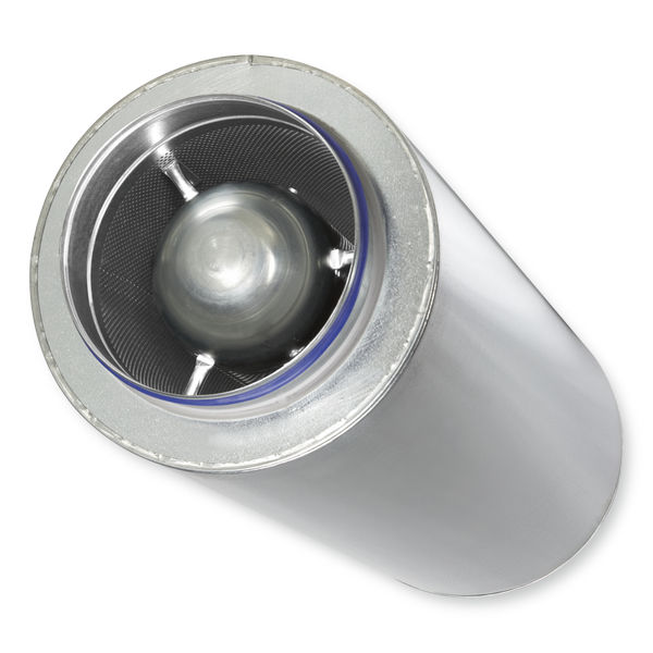 Sheet metal ventilation aperture silencer - CB - TROX - mineral wool