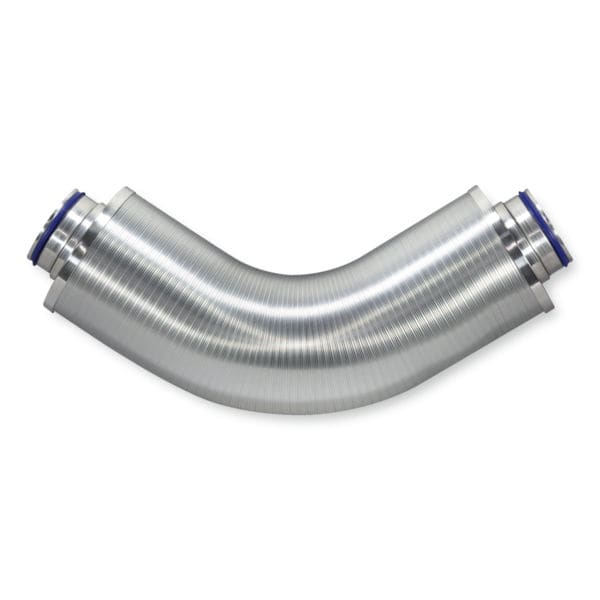 Aluminium ventilation aperture silencer - CF - TROX - mineral wool