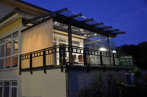 Sliding patio door - FREESLIDE/FANTASY - SunParadise - aluminum ...