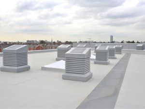 Roof vent - SOLA-BOOST CLASSIC (SQUARE) - Monodraught