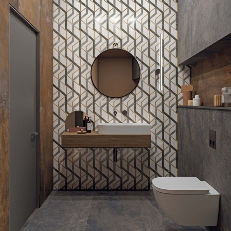 Porcelain tile - SENSI FANTASY - ABK - matte / indoor / bathroom
