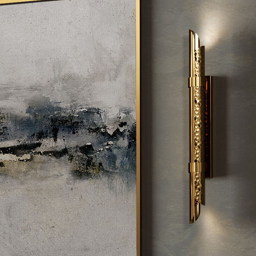 Contemporary wall light - TRIUMPH - Ccastro Lighting - indoor / brass ...