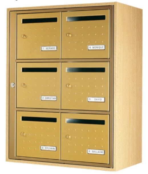 Wall-mounted mailbox - JAMAIQUE - VISOREX - group