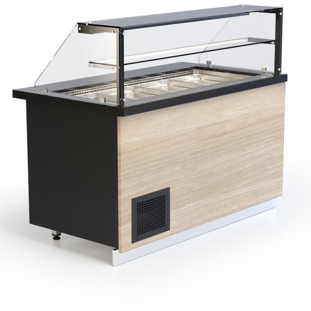 Counter refrigerated display case - GASTROLINE PREMIUM - IGLOO - for ...