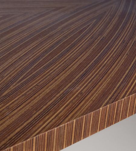 Interior decorative panel - SPECIAL - Plexwood - wood / textured / curved