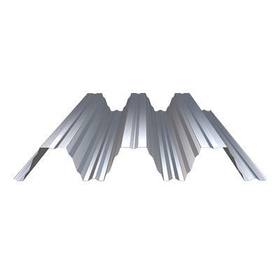 Corrugated sheet metal - LHP 130 - Lindab - ribbed / steel / for roof