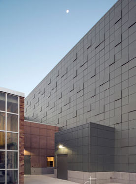 Panel cladding - TAPERED SERIES - Dri Design - aluminum / textured