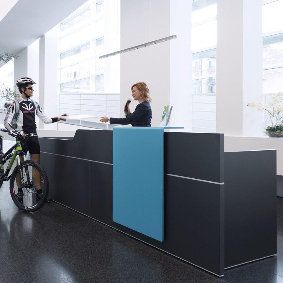 Laminate reception desk - Sedus