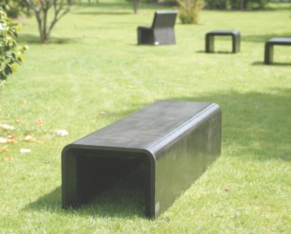 Contemporary public bench - AR PURO : COLLECTIVE BENCH A - A Amop ...