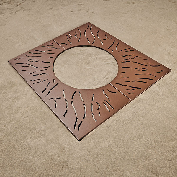 Square tree grate - ORGANIK - CYRIA | Mobilier Urbain - galvanised ...