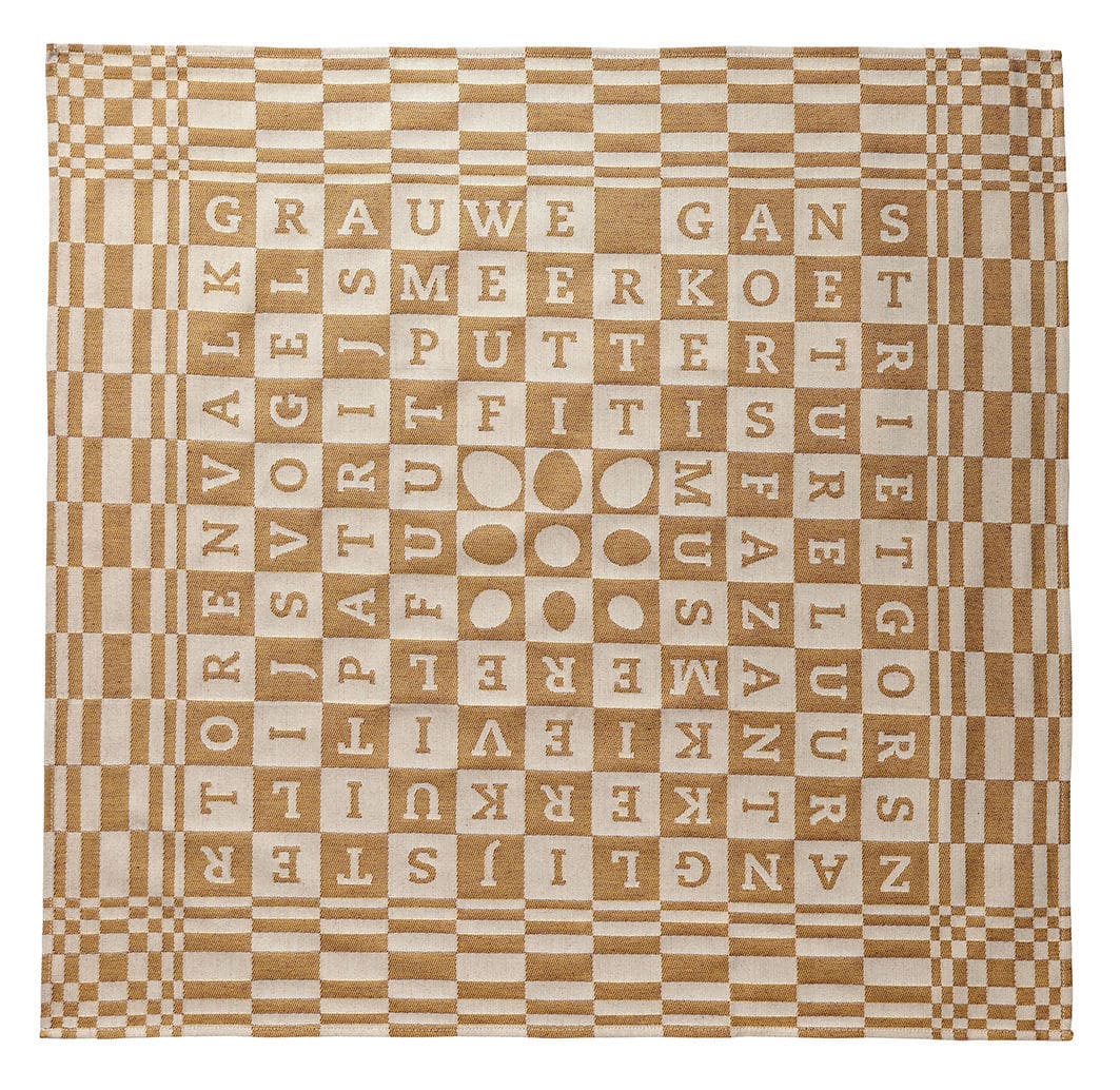 Fabric placemat - FOR EVERYTHING THERE IS A SEASON – TEA TOWEL - Droog ...