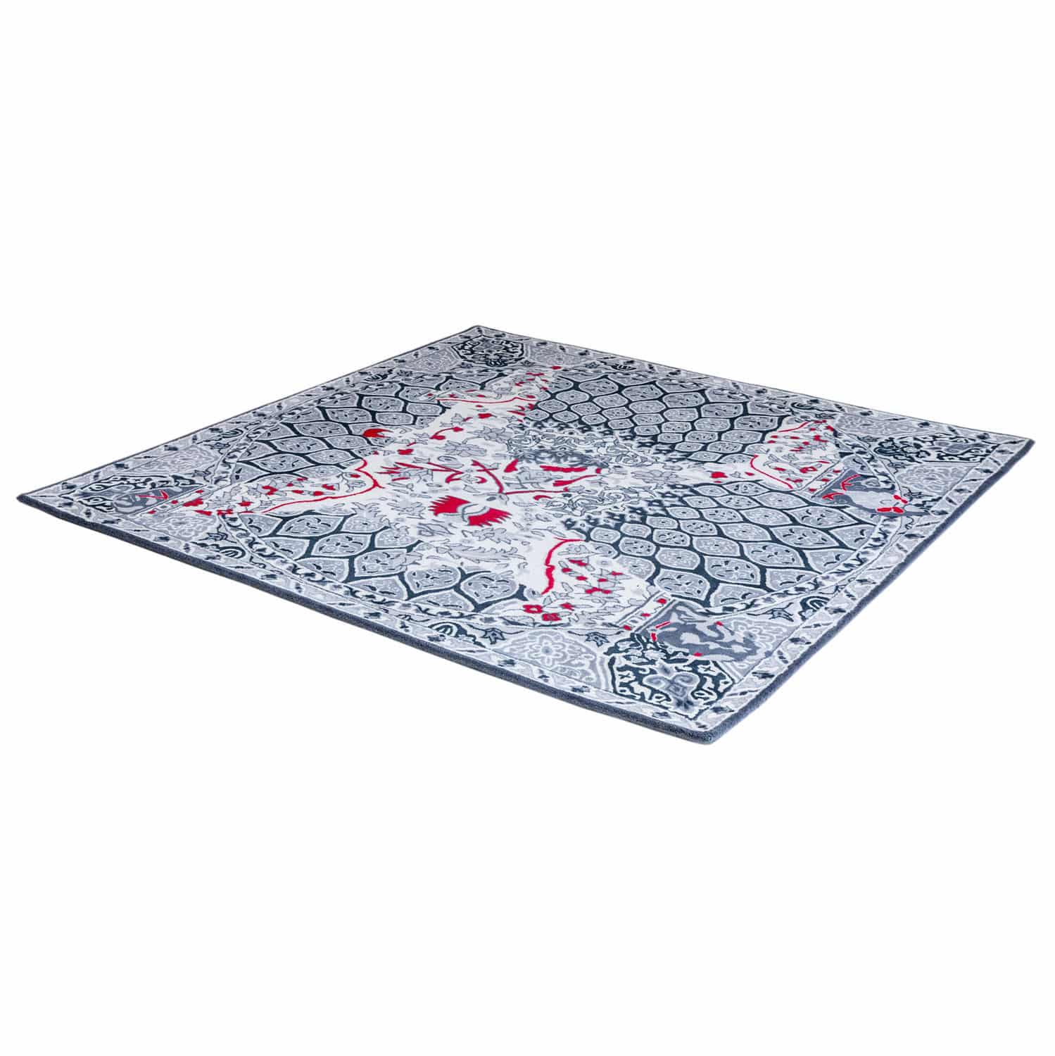 Tufted carpet - PLANE - Droog - wool / commercial / patterned