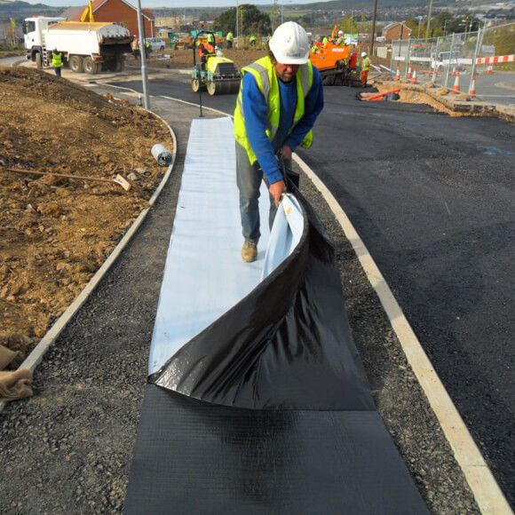 Reinforcement geogrid - GLASSTEXPATCH™ - Tensar International - for ...