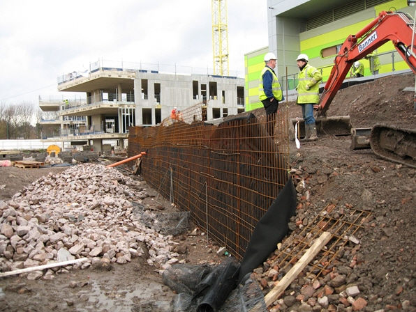 Reinforcement geogrid - TENSARTECH TR2® - Tensar International - for ...