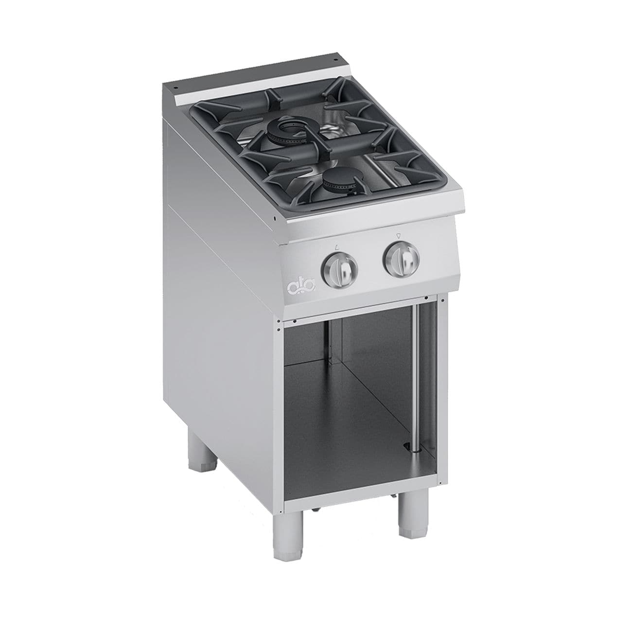 Gas range cooker - K7GCU05VV - ATA - 2 burner / 1 oven / cast iron
