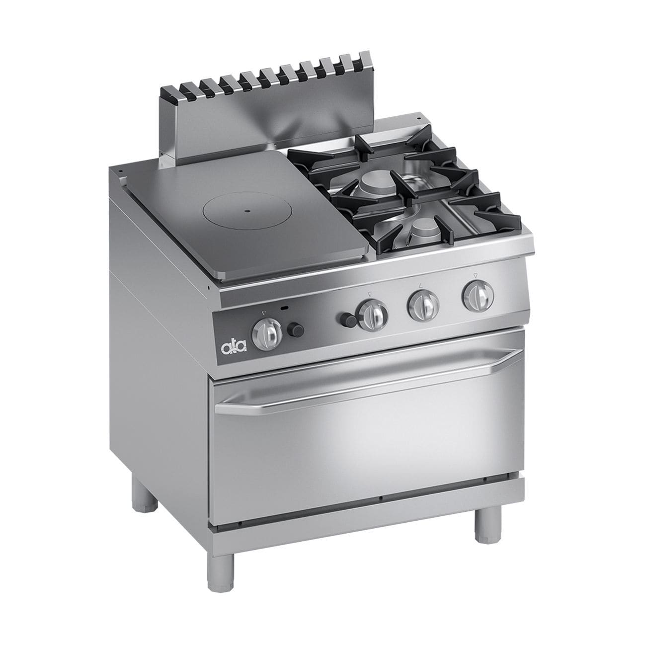 Gas range cooker - K7GCTP10FF - ATA - commercial / 2 burner / 1 oven