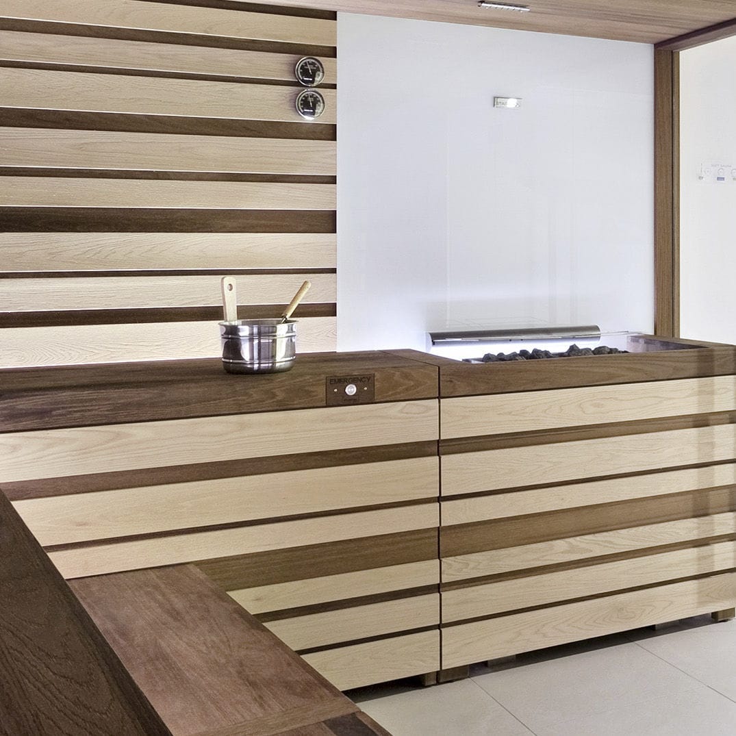 Infrared sauna - SWEET SOFT - Starpool - commercial / wooden / tempered ...