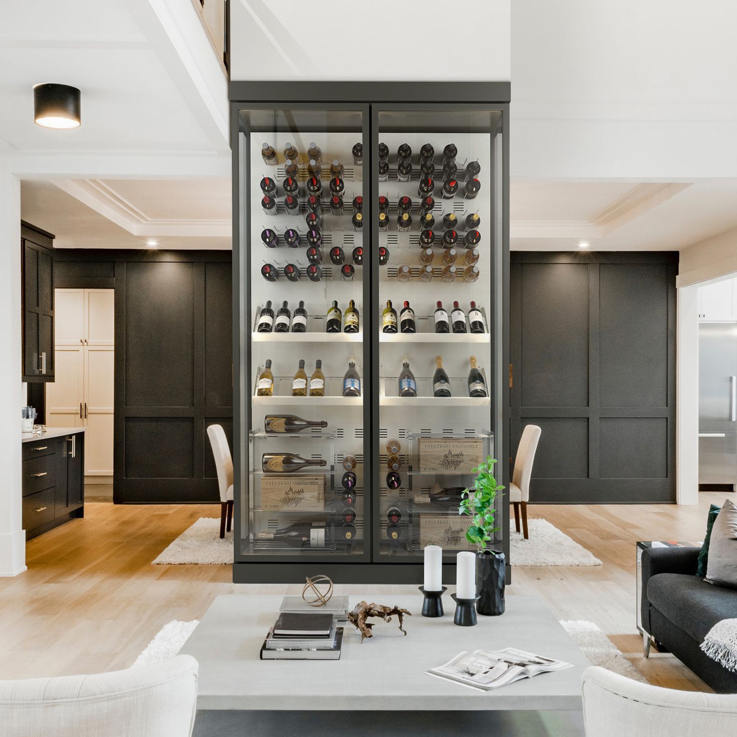 Serving wine cabinet - CHIC - ESIGO - commercial / free-standing / wall ...