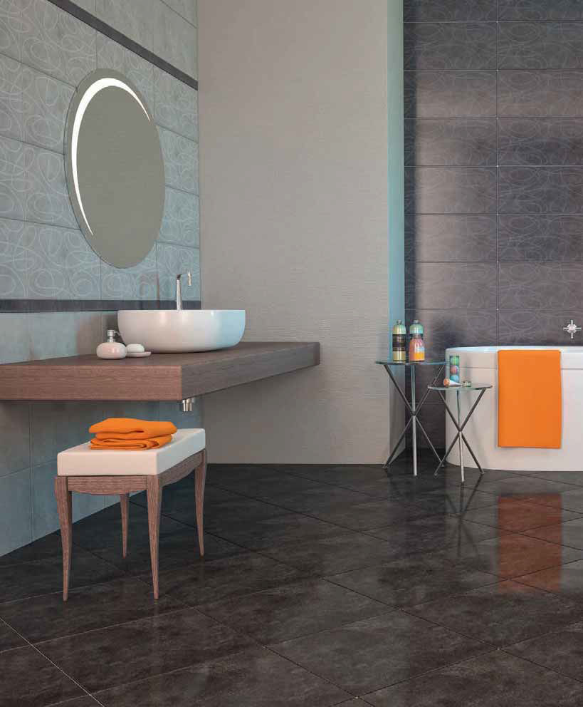 Ceramic tile - PREMIUM - Kale - polished / indoor / bathroom