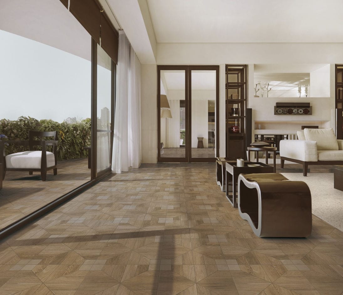 Indoor tile - DEEP - Kale - floor / ceramic / polished