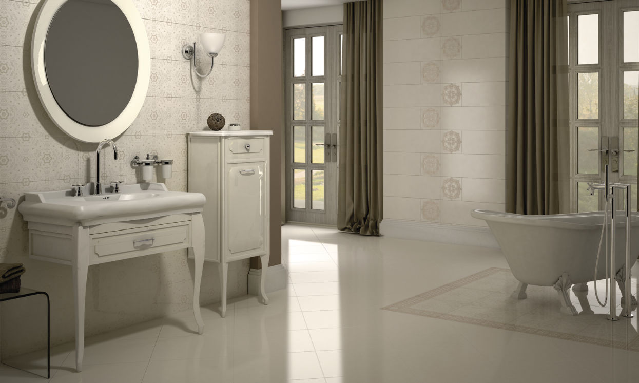 Ceramic tile - LADY - Kale - 3D / bathroom / floor