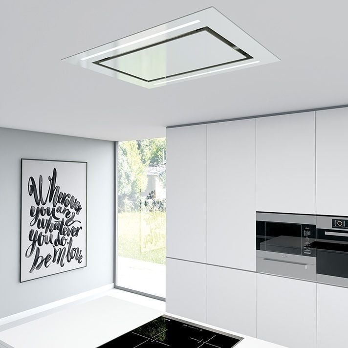 Ceiling-mounted range hood - Cloud 360 - Frecan - ducted / with built ...