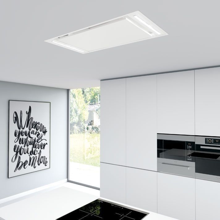 Ceiling-mounted range hood - Nitro 360 - Frecan - ducted / with built ...