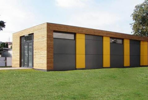 Modular building - Touax - prefab / wooden / nursery