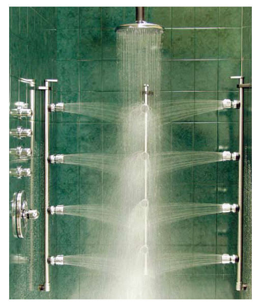 Swiss shower - HYDROSWISS - HydroCo - metal