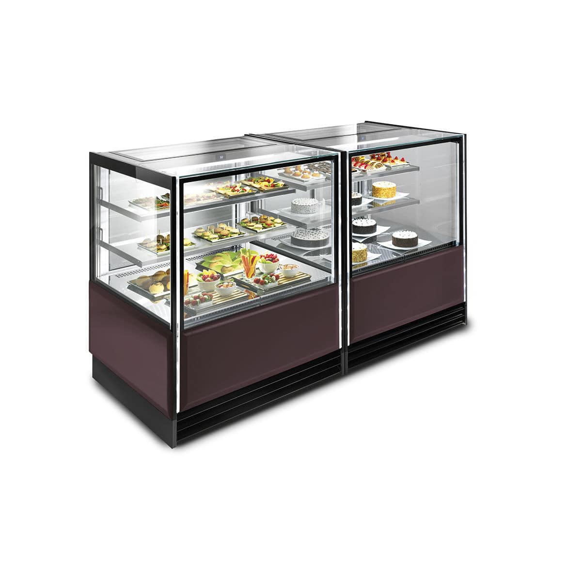 Upright refrigerated display case - KAPPA - SIFA - shelf / for pastry ...