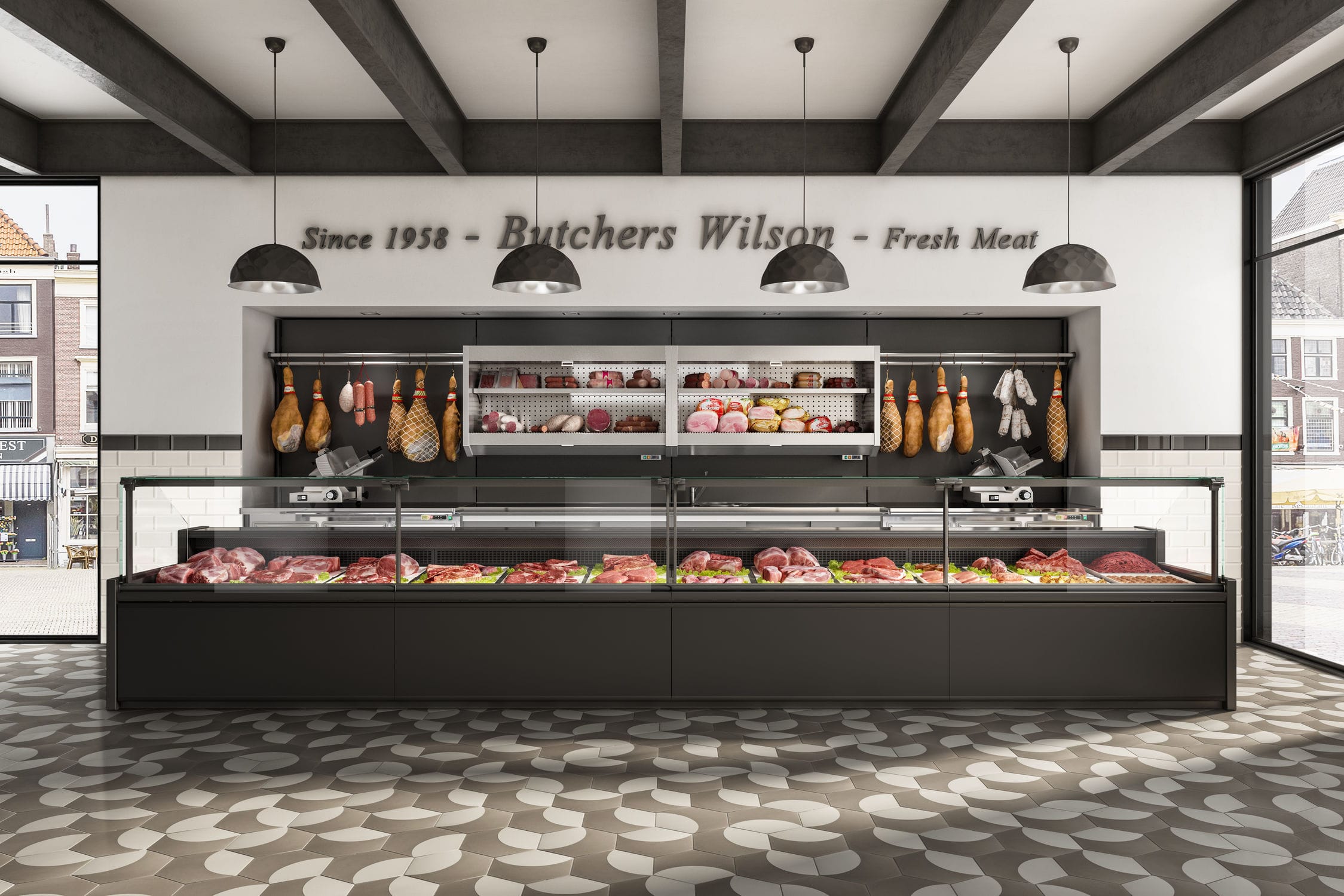 Counter refrigerated display case - VEGA - SIFA - for bakery / butcher ...