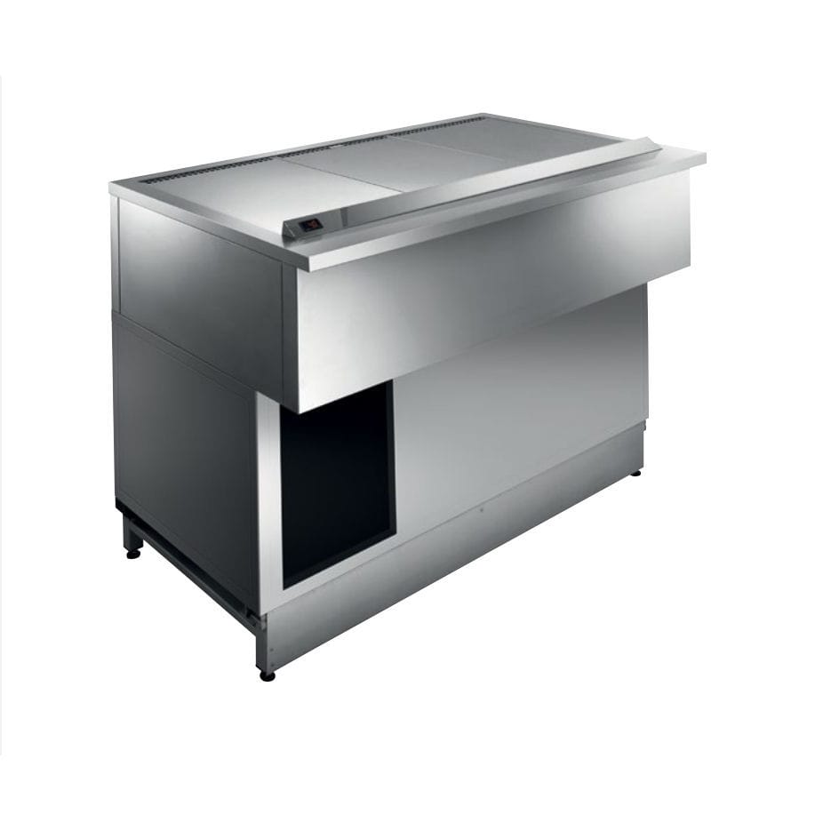 Stainless steel counter - SIFA - upright / refrigerated / mobile