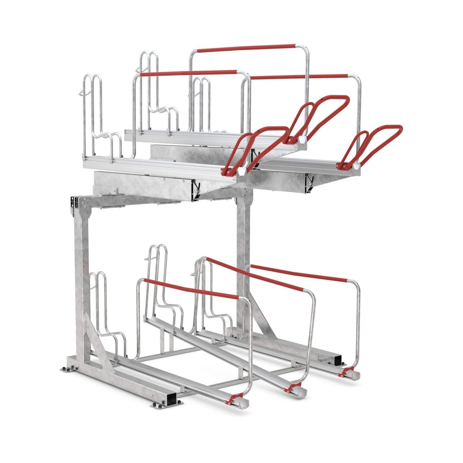 Floor-mounted bike rack - BikeHub Economy 1/06 - wsm Raumsysteme ...