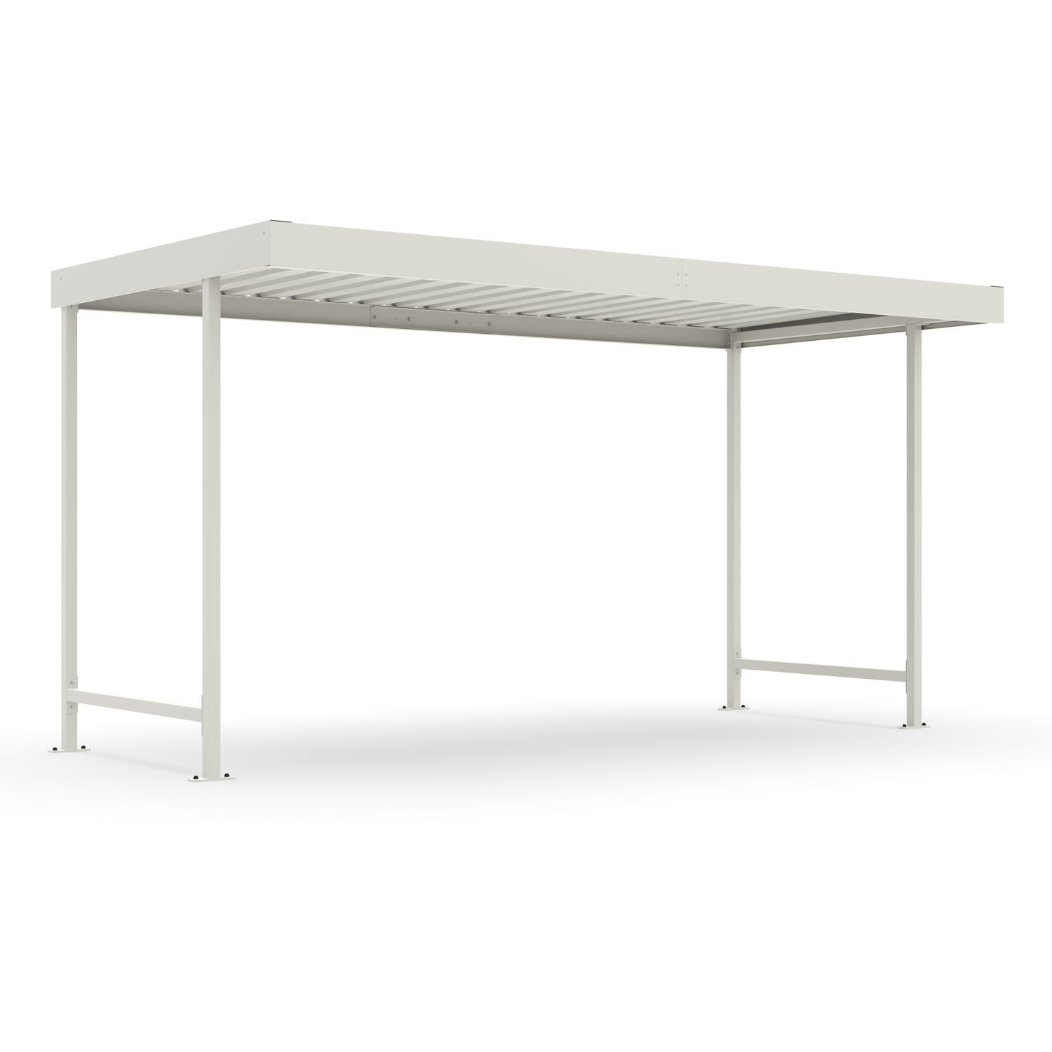 Public space multi-function shelter - Leipzig L14 RAL 9002 - wsm ...