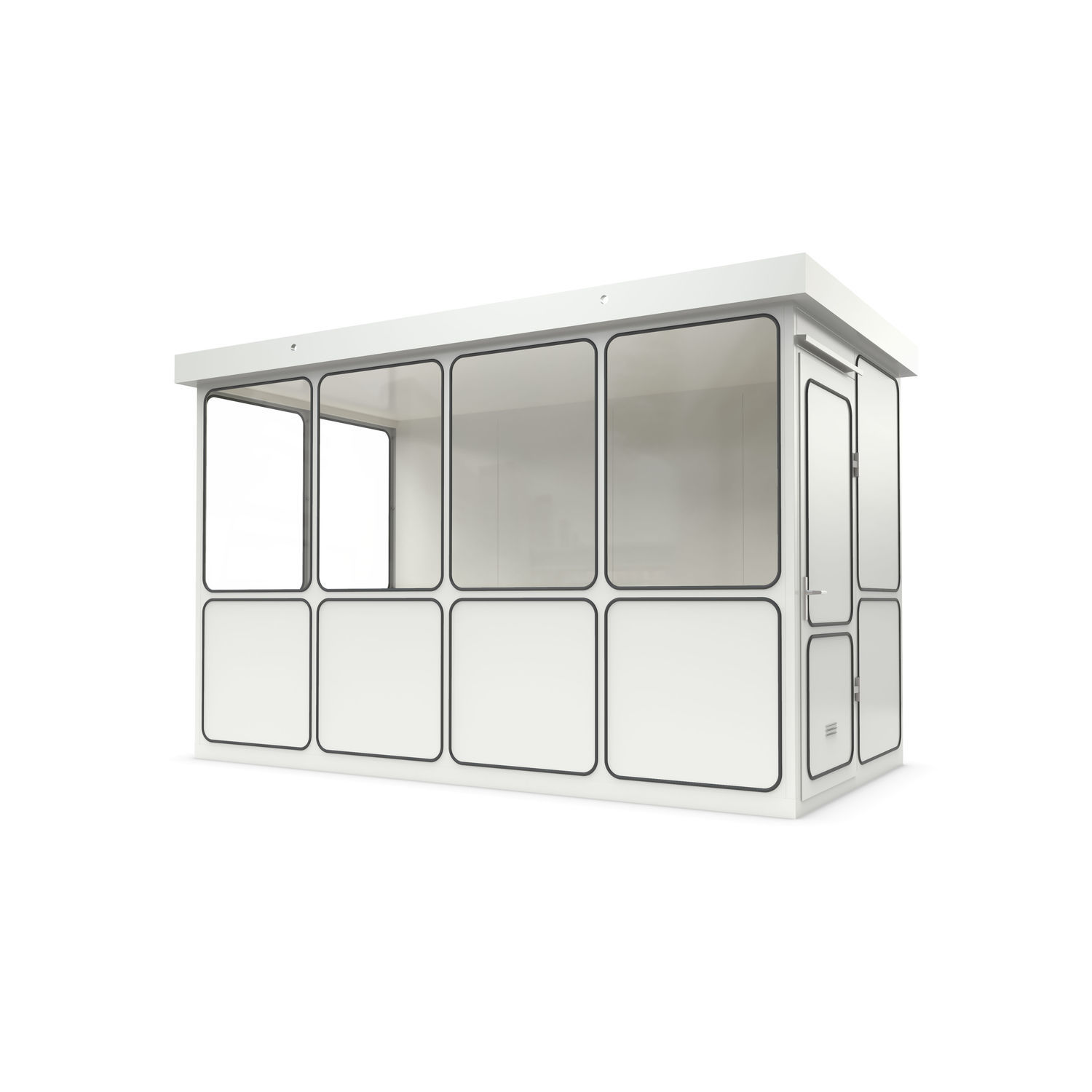 Office use prefab cabin - Ra 12b - wsm Raumsysteme - for technical use ...