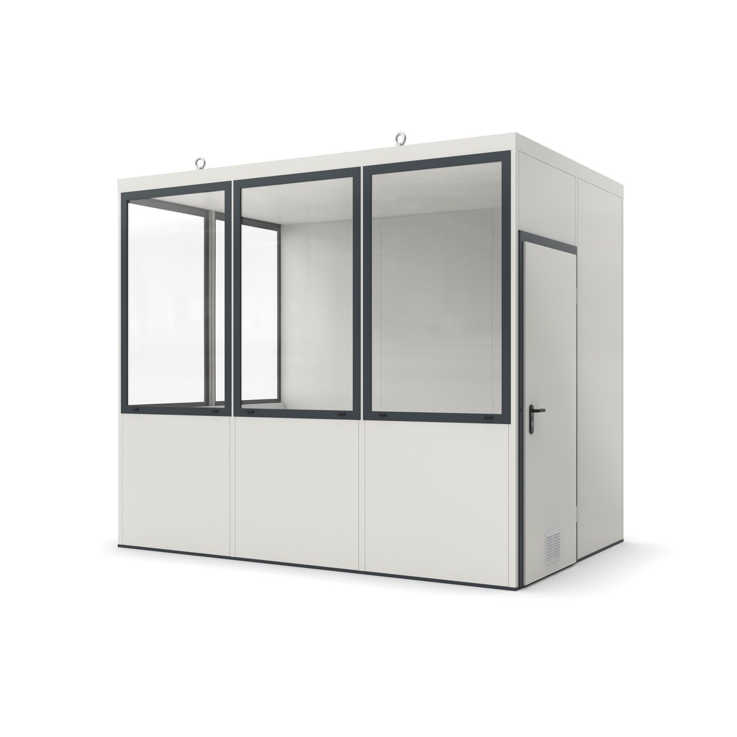 Office use prefab cabin - Wi 10 - wsm Raumsysteme - for technical use ...