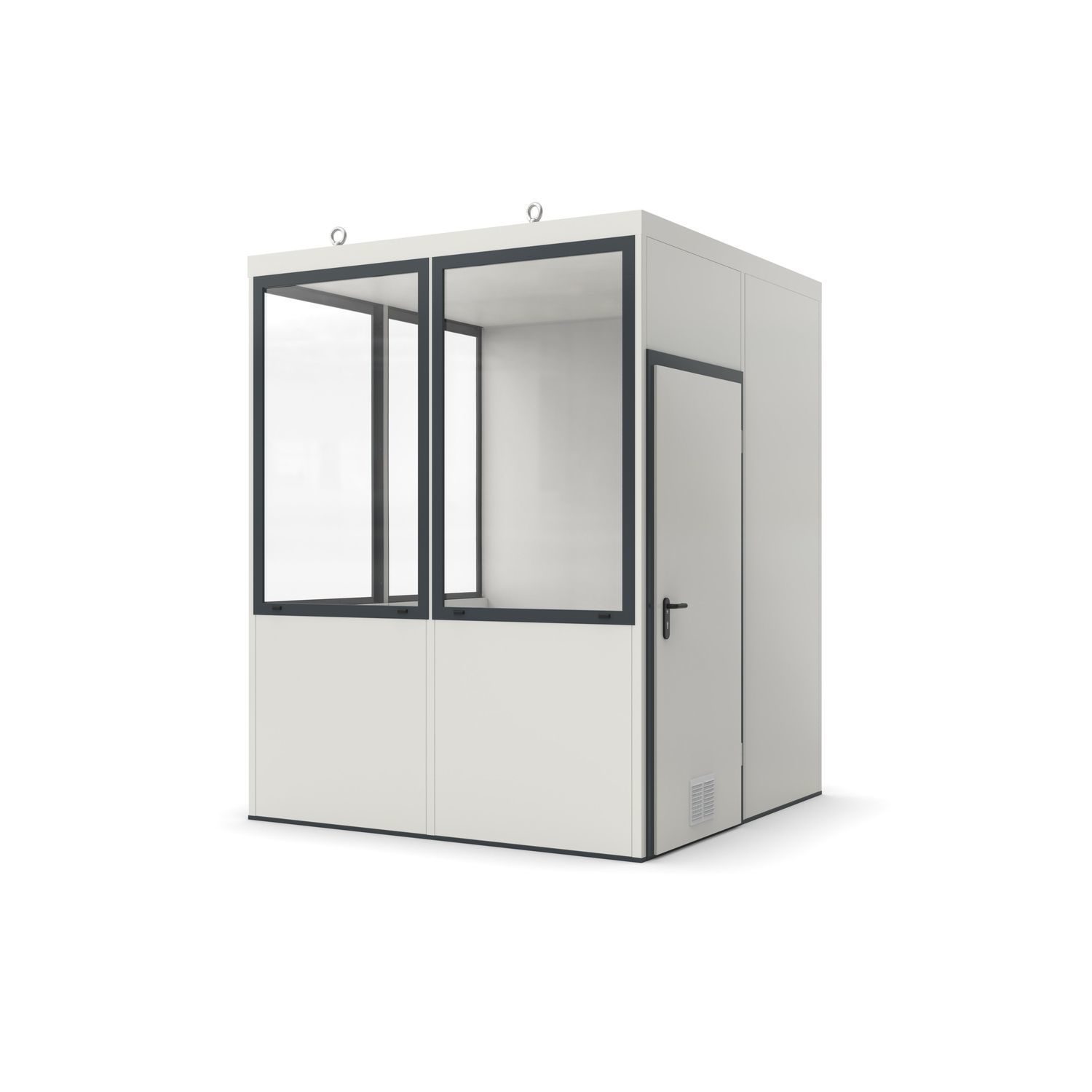 Office use prefab cabin - Wi 8 - wsm Raumsysteme - for technical use ...