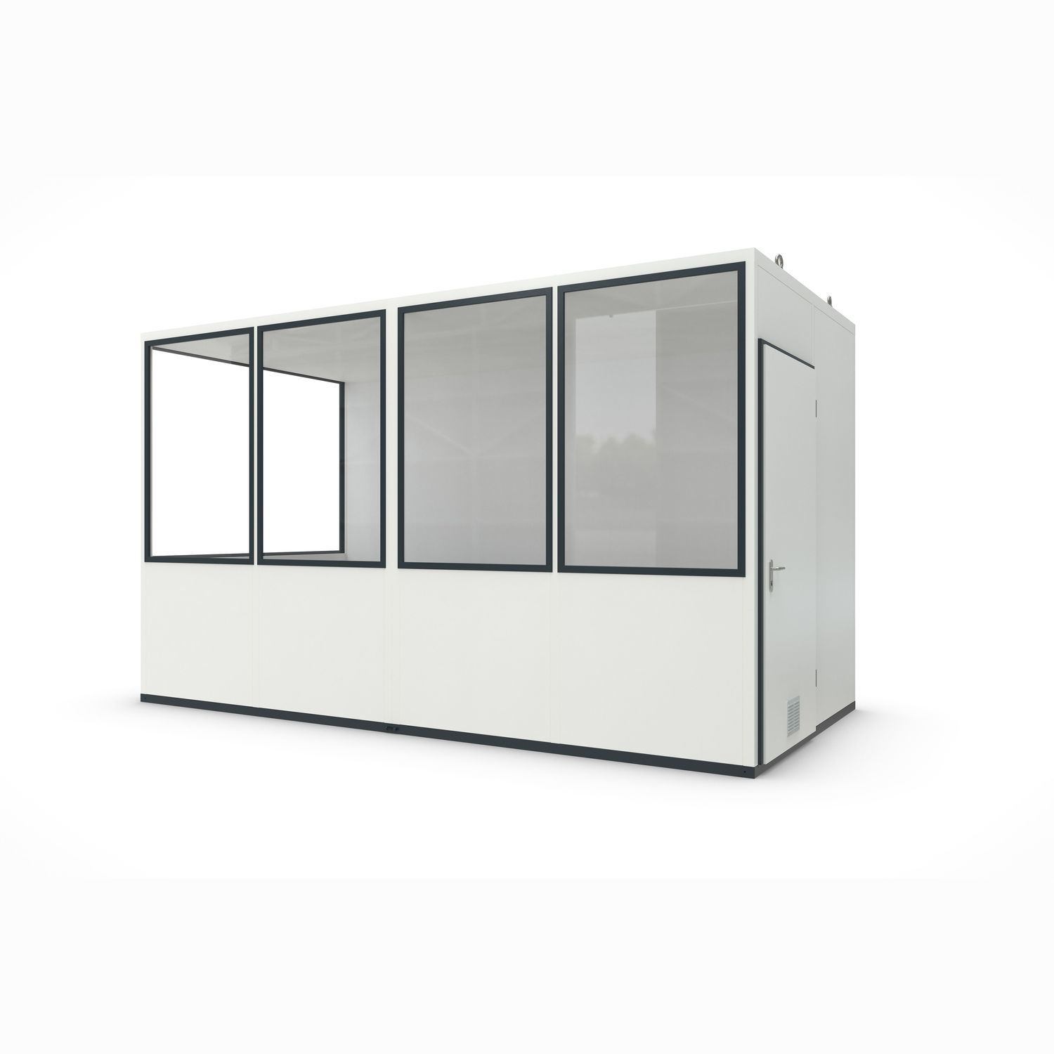 Office use prefab cabin - MultiRoom Basic 10 - wsm Raumsysteme - for ...