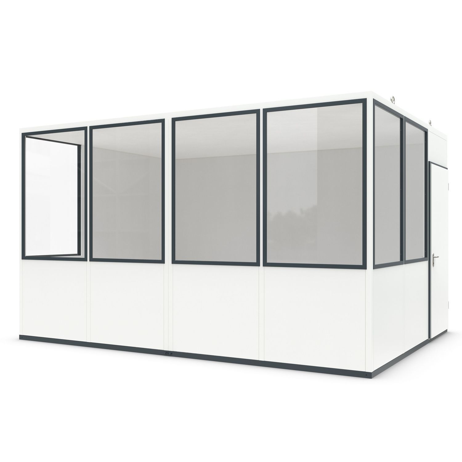 Office use prefab cabin - MultiRoom Basic 15 - wsm Raumsysteme - for ...