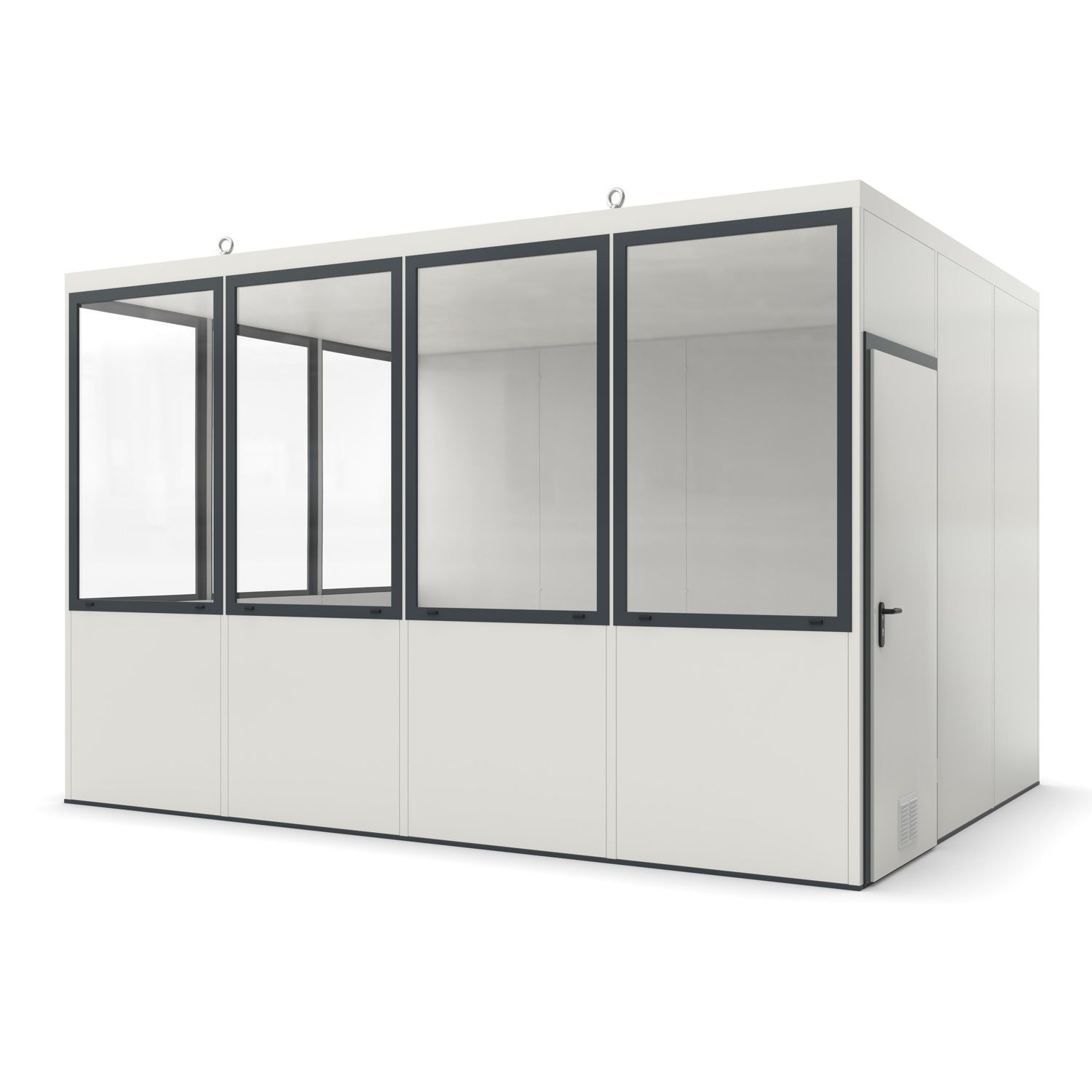 Office use prefab cabin - Wi 14c - wsm Raumsysteme - for technical use ...