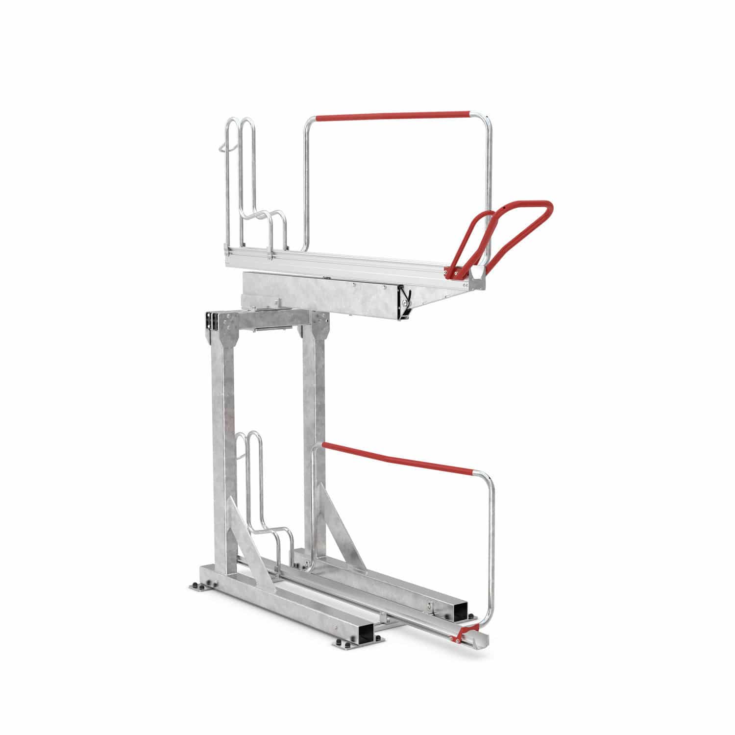 Floor-mounted bike rack - BikeHub Economy 1/02 - wsm Raumsysteme ...