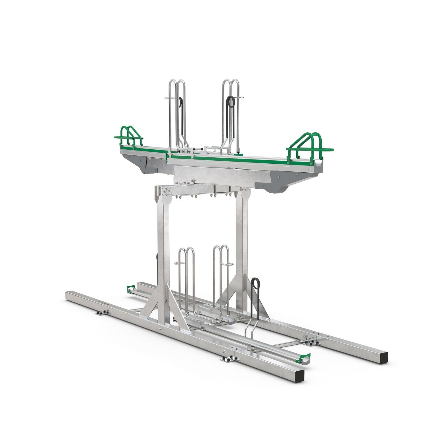 Floor-mounted bike rack - BikeHub Premium 2/04 - wsm Raumsysteme ...